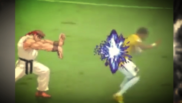 El video meme de la lesión de Neymar