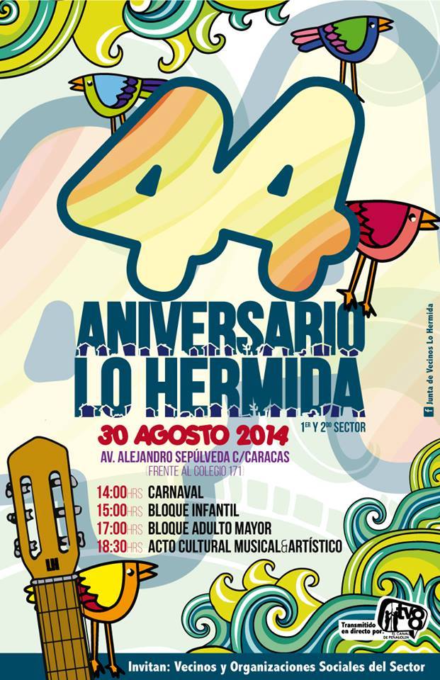 44 aniversario de la población Lo Hermida