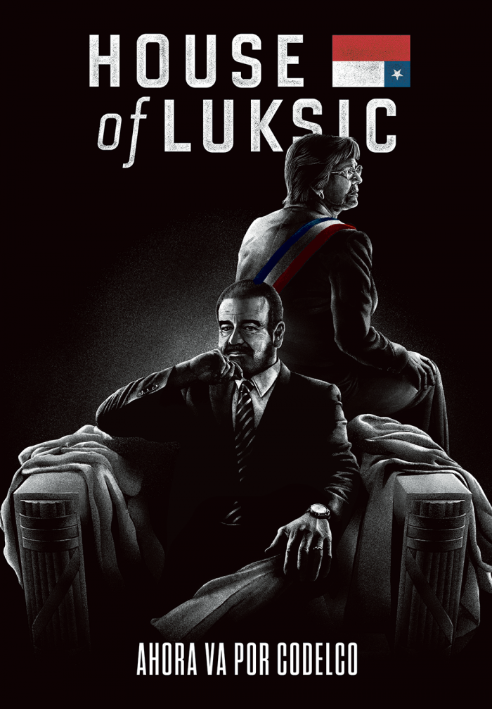 House of Luksic como Casa de Vidrio