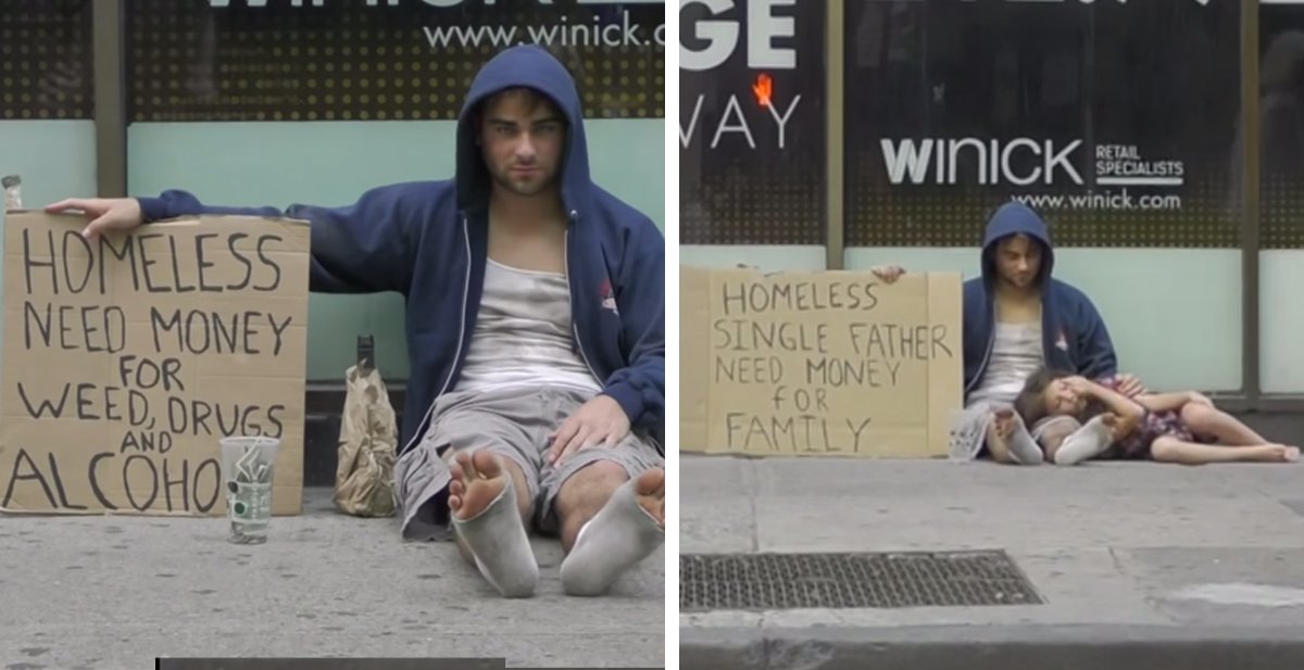 ¿A quién ayudan más, a un mendigo que pide para vicios o a uno para ...