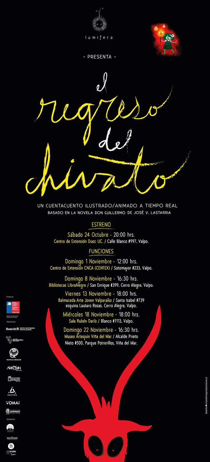 En Valparaíso se estrena la esperada obra El Regreso del Chivato