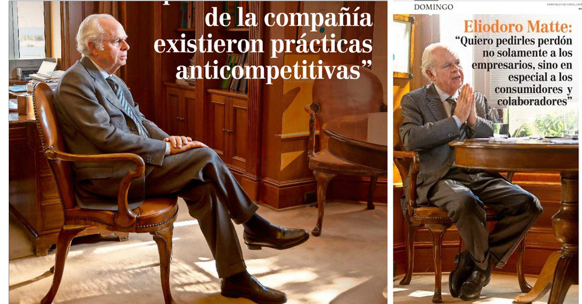 Eliodoro Matte ocupa El Mercurio para limpiar su imagen por caso ...