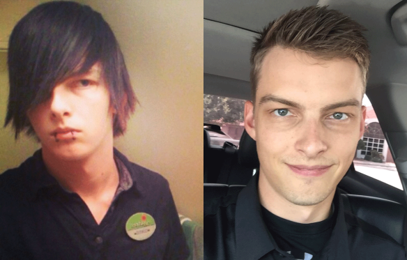 Las transformaciones de 18 personas que fueron EMO en el año 2000