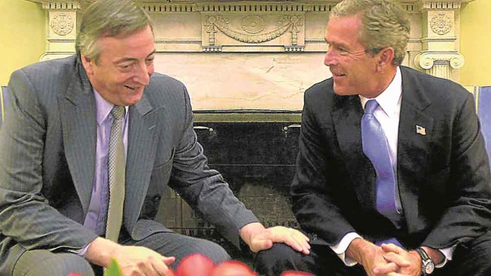 #UnDíaComoHoy se producía el histórico encuentro entre Kirchner y Bush