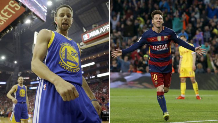 Lionel Messi y Stephen Curry: Una amistad de "superclases"