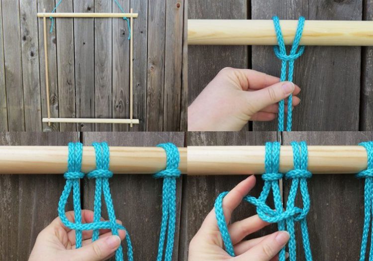 Cómo hacer tu propia silla de macramé