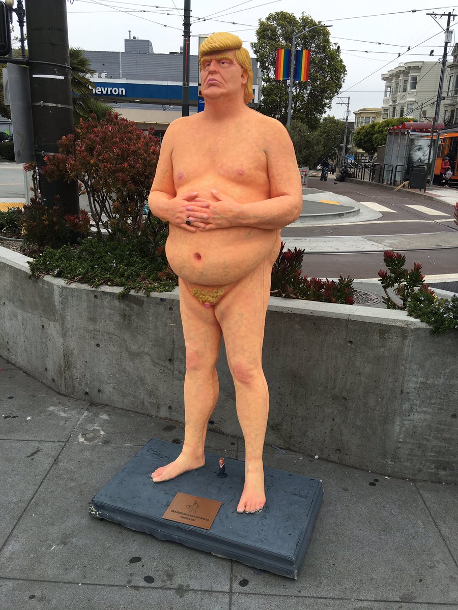 Donald Trump Al Desnudo Y Con Sus Vergüenzas Expuestas Genera Revuelo