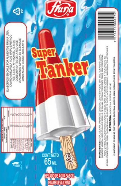 SuperTanker, el nuevo helado de Fruna