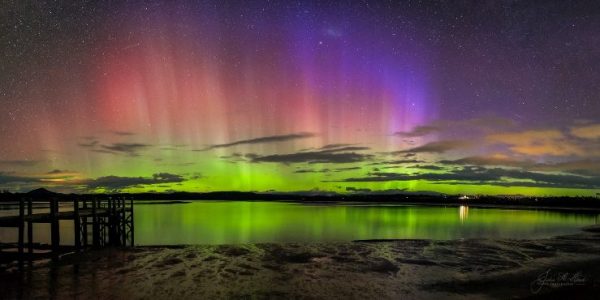 La aurora austral ofreció un espectáculo en Australia y Nueva Zelanda ...