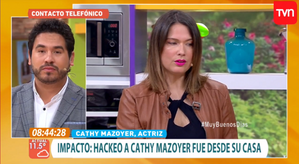 Catherine Mazoyer Habló Por Primera Vez Tras Enterarse Que Hackeo Fue