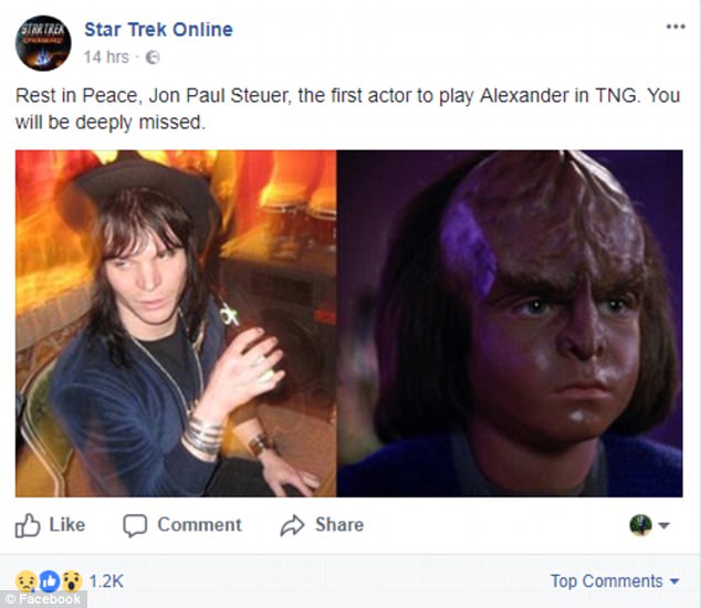 Estrella infantil de Star Trek, Jon Paul Steuer, muere a los 33 años y los fanáticos de la serie ...