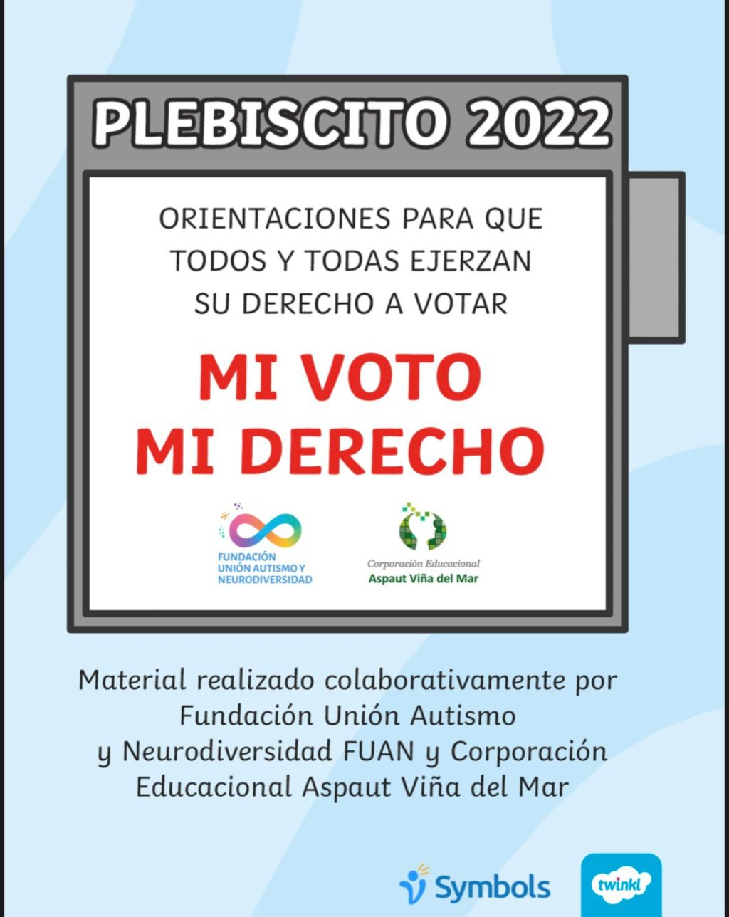 Guía “Mi Voto Mi Derecho” da a conocer orientaciones de votación para ...