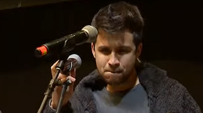 Plebiscito nueva Constitución: La emoción de Gustavo Gatica