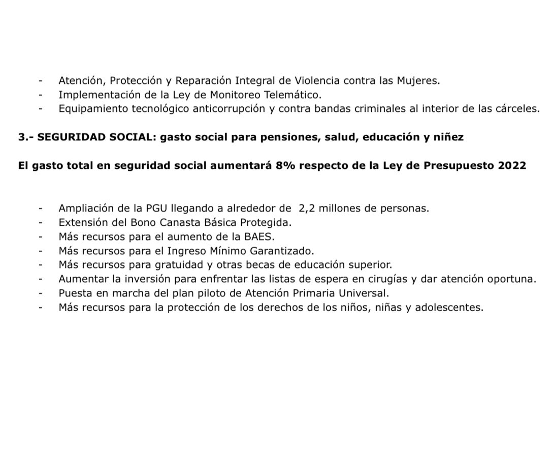 Presupuesto 2023: Boric anuncia incremento de 4,2 por ciento en el gasto público con énfasis en ...