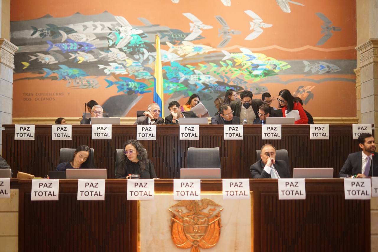 Cámara De Representantes De Colombia Aprobó La Ley De Paz Total