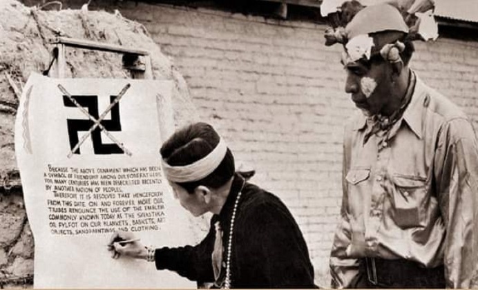 Cuando los nazis se apropiaron y mancillaron un símbolo ancestral y ...