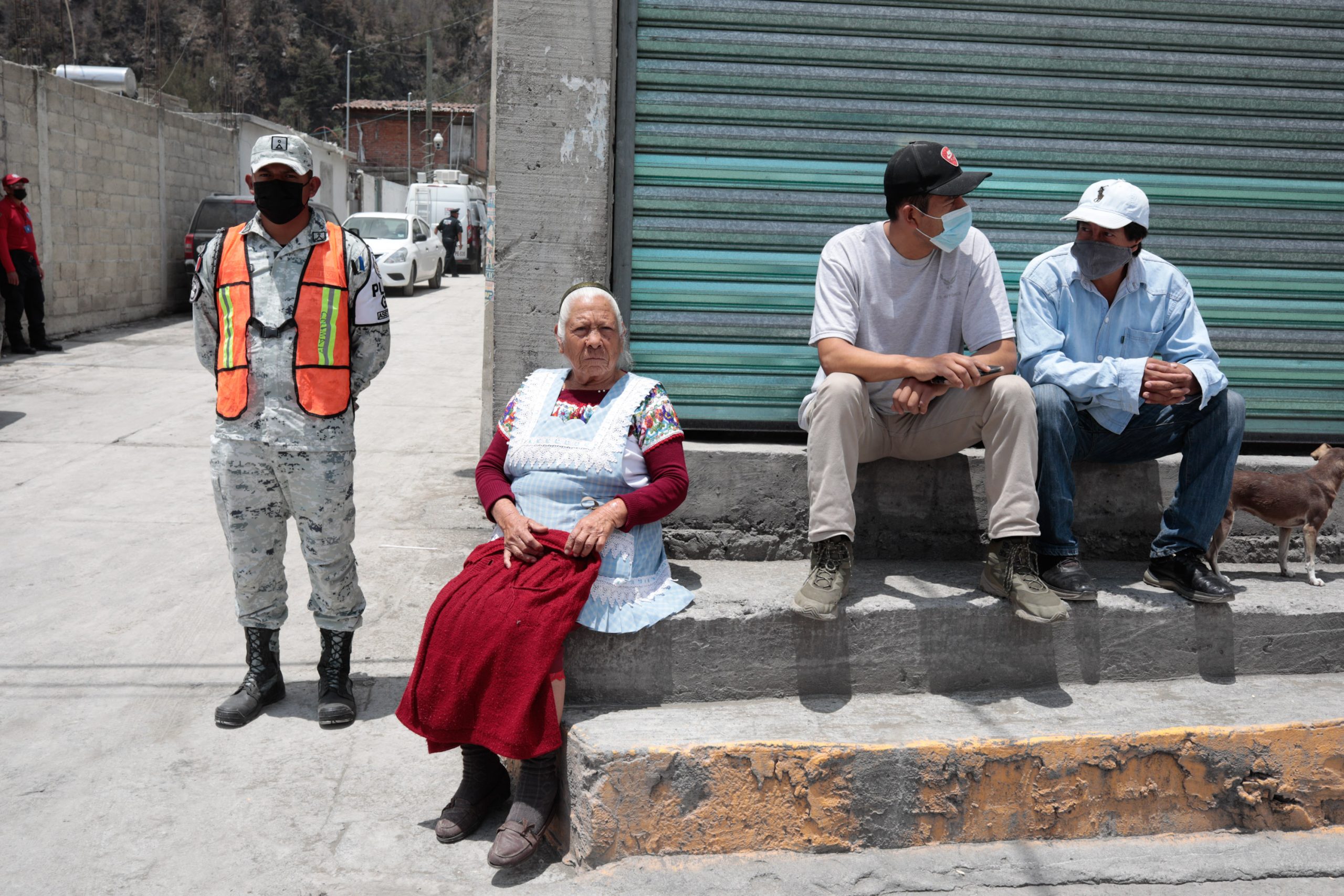 San Nicolás de los Ranchos: no temen al volcán, pero evacuarían