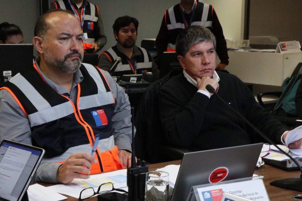 Sistema Frontal Senapred Declara Alerta Roja Para Concepción Por
