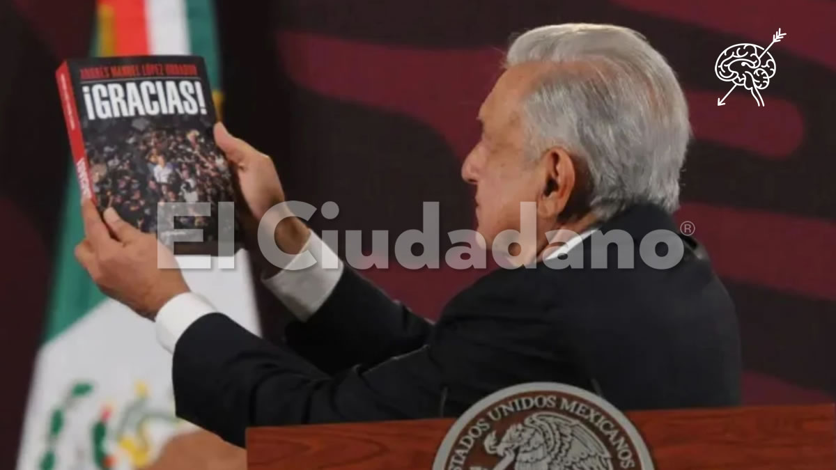 "¡Gracias!", el nuevo libro de AMLO, lidera ventas en Amazon México