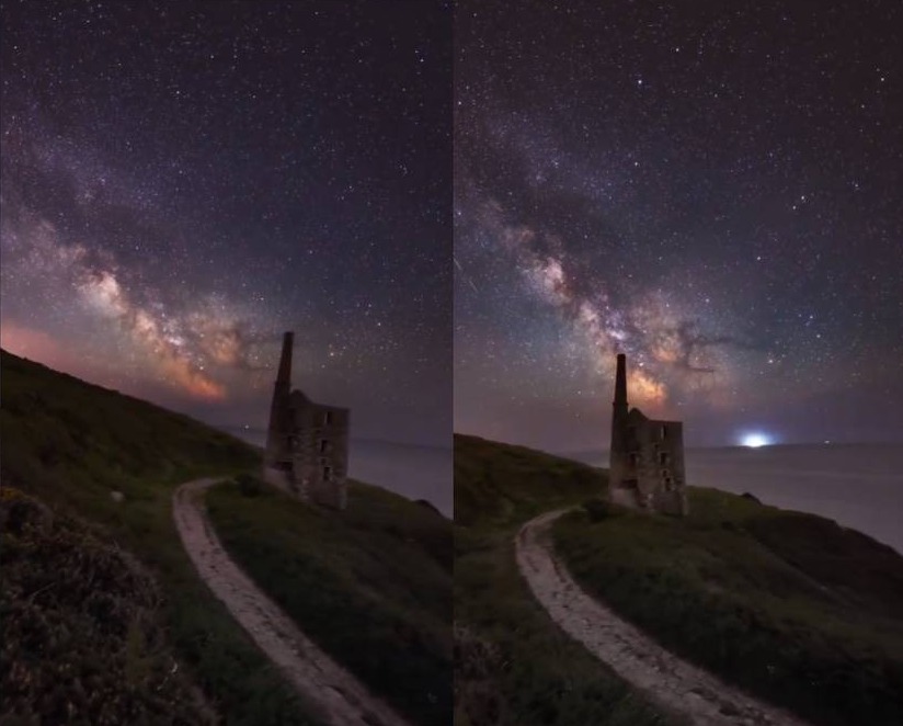 Fotógrafo capta impresionante registro de rotación de la Tierra