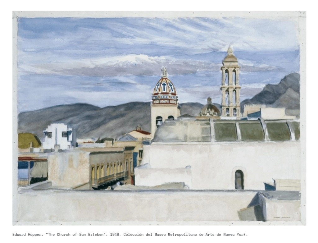 Edward Hopper en México; revelan muralismo en su obra