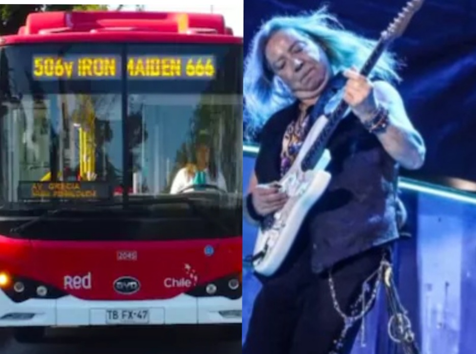 Con el Bus del Rock “Iron Maiden 666”: Transportes se une a la fiesta ...