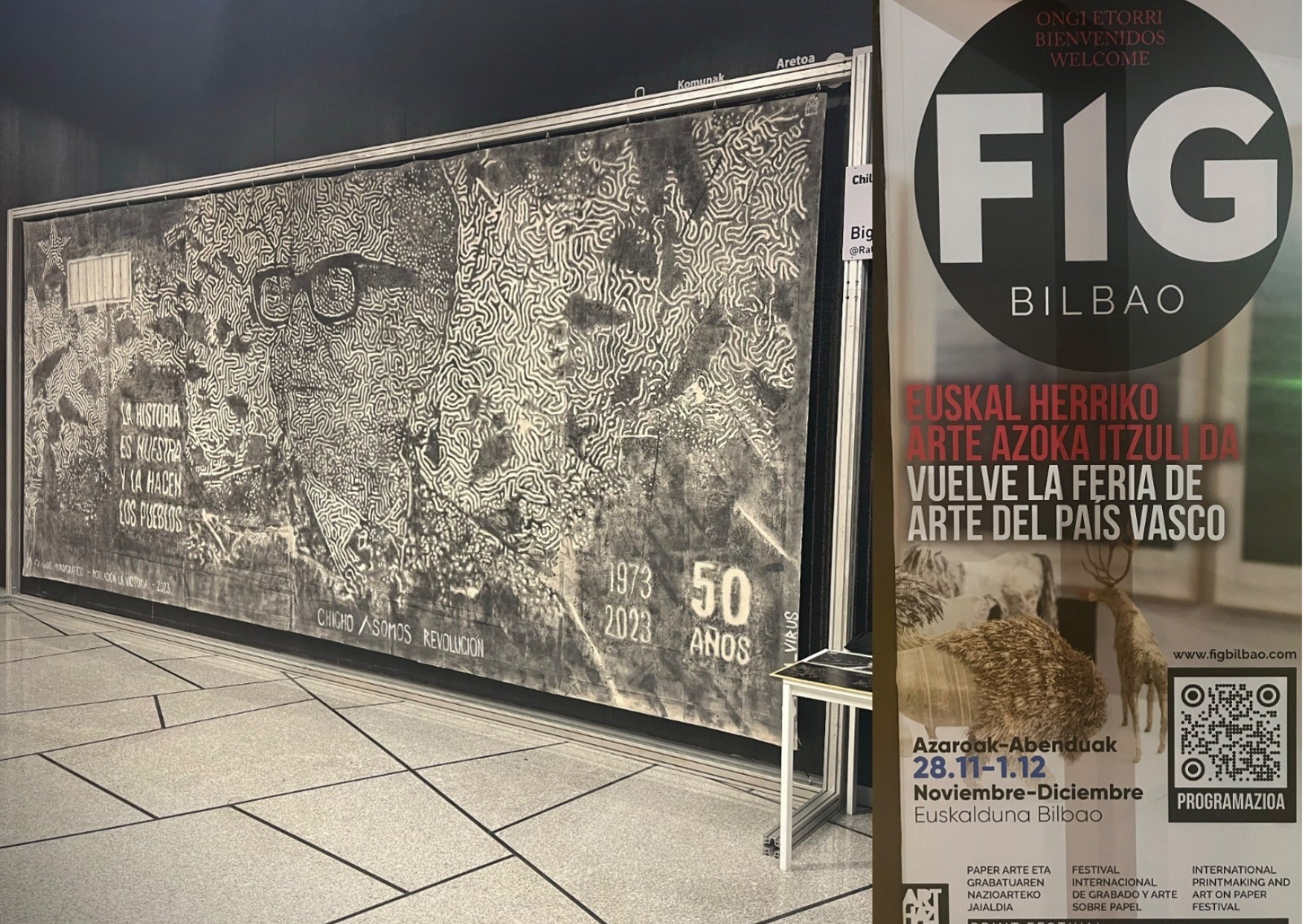 Del muro al manto: El legado de Allende en movimiento