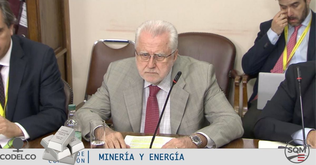 Máximo Pacheco expone por Acuerdo SQM-Codelco: Un libreto de defensa de un negocio a puertas ...