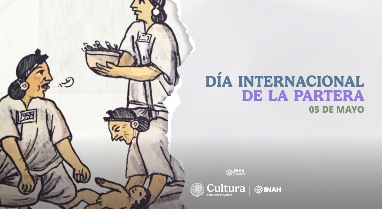 Partería indígena es expuesta en Los Pinos