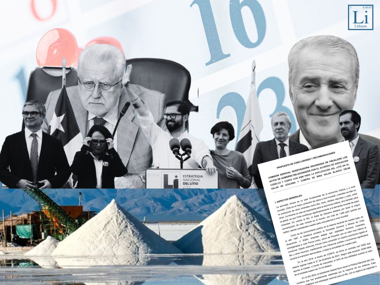 Informe de comisión investigadora sobre acuerdo SQM-Codelco es concluyente: el acuerdo está ...