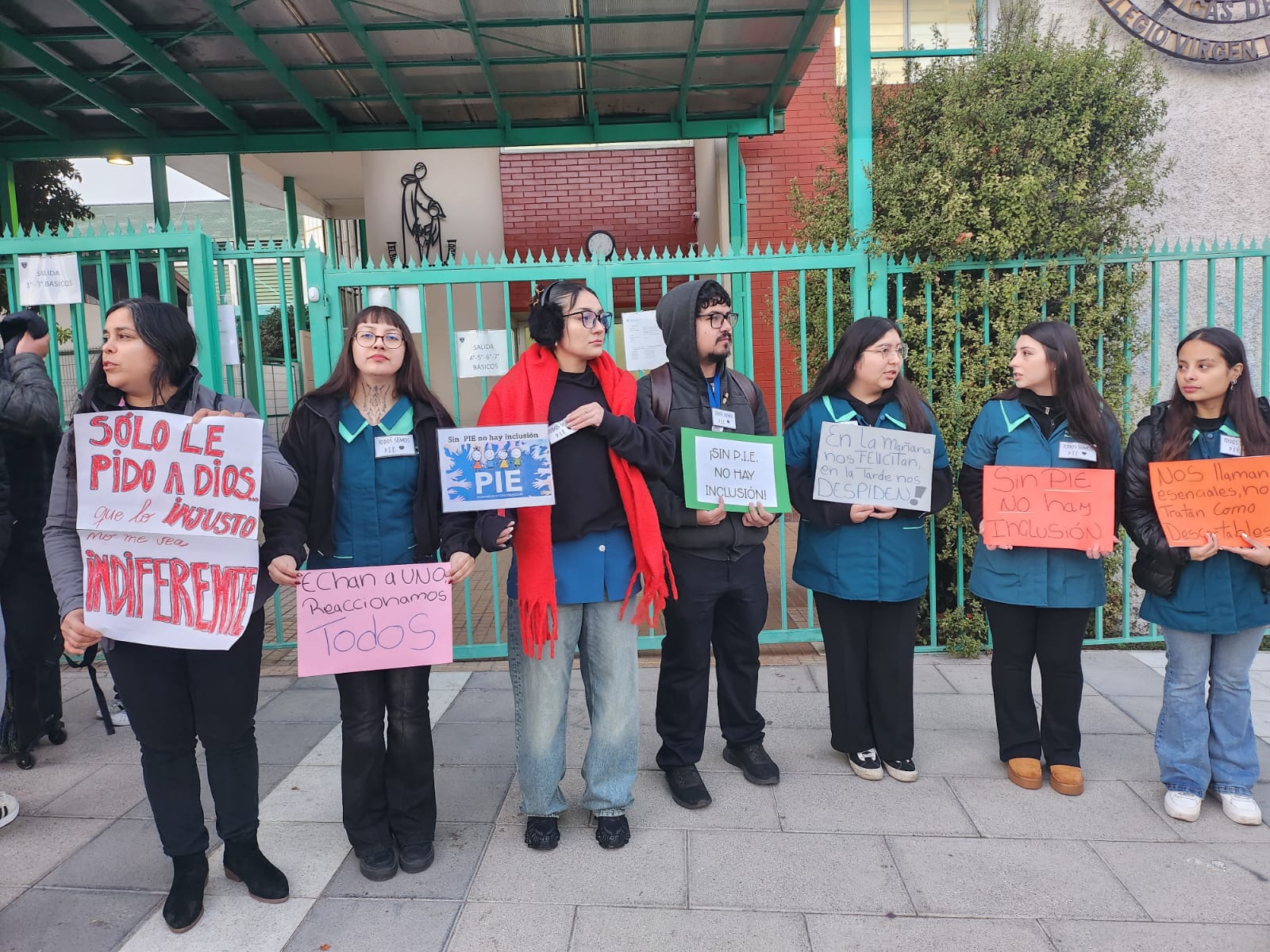 Colegio Virgen de Pompeya elimina programa PIE y despide a 20 trabajadores sindicalizados