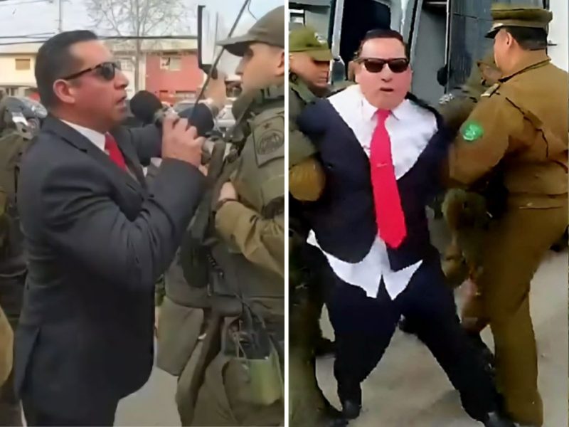 Detienen al “Pastor Soto” en el Te Deum: desoyó advertencias, gritó con ...