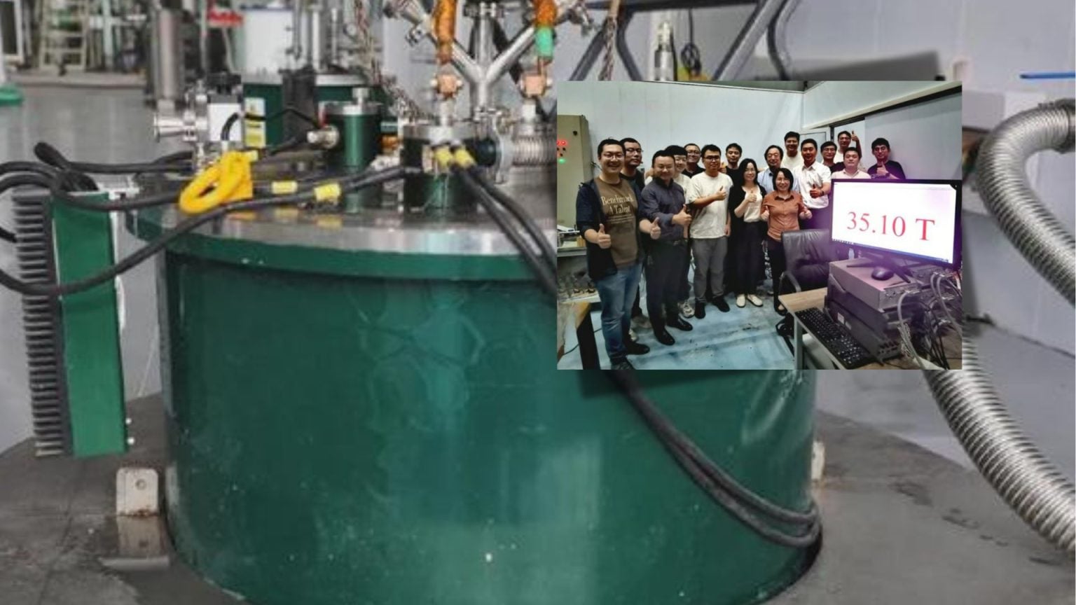 China Sets World Record With Superconducting Magnet 700,000 Times ...