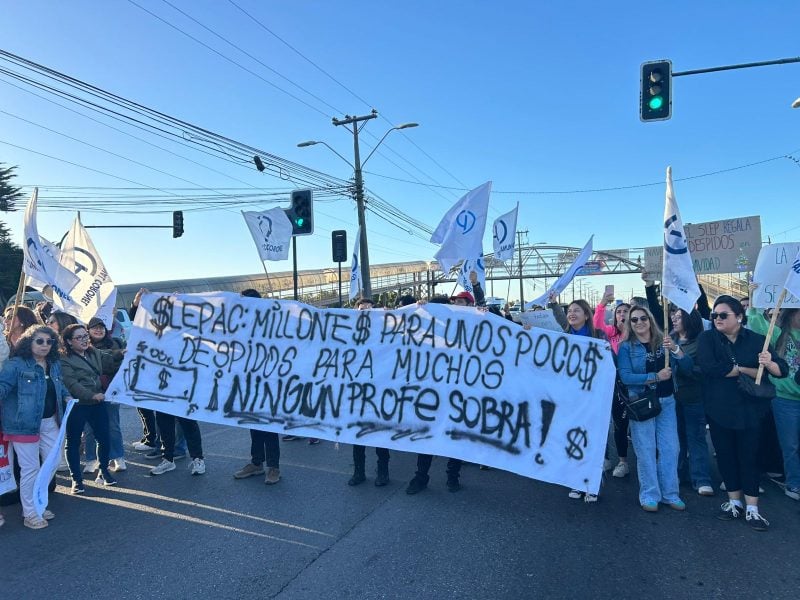 Movilización en ascenso: SLEP Andalién Costa bajo presión por despidos ...